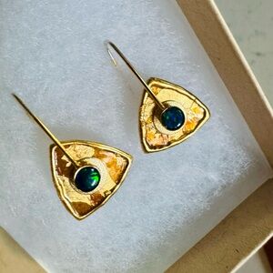 KEITH LEWIS STUDIO | Jewelry | Keith Lewis Studio Small Mica Triangles ...
